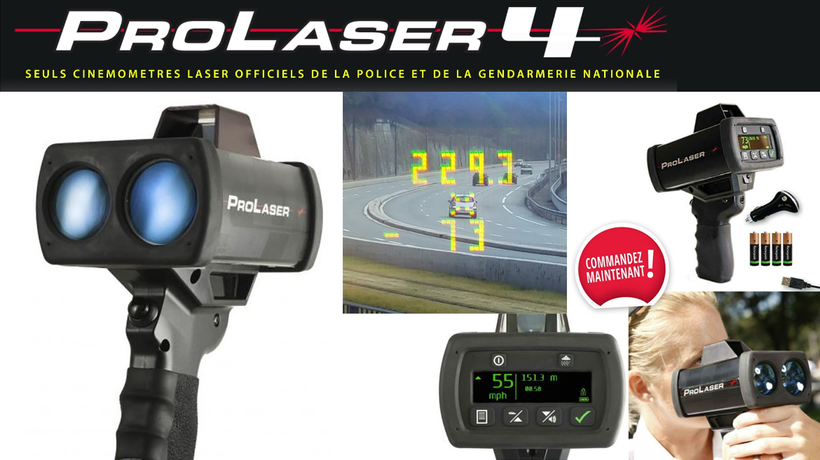 Prolaser 4 & Truspeed - Cinémomètres Lasers Homologués - Radars lasers ...